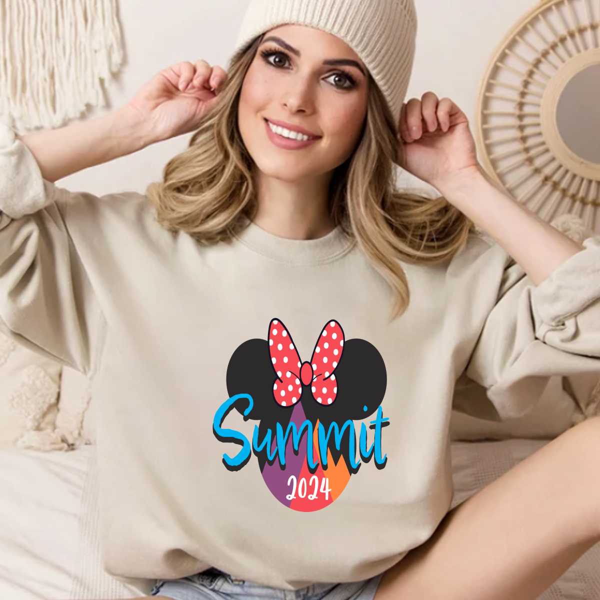 Disney Summit 2024 Minnie Head SVG | Inspire Uplift