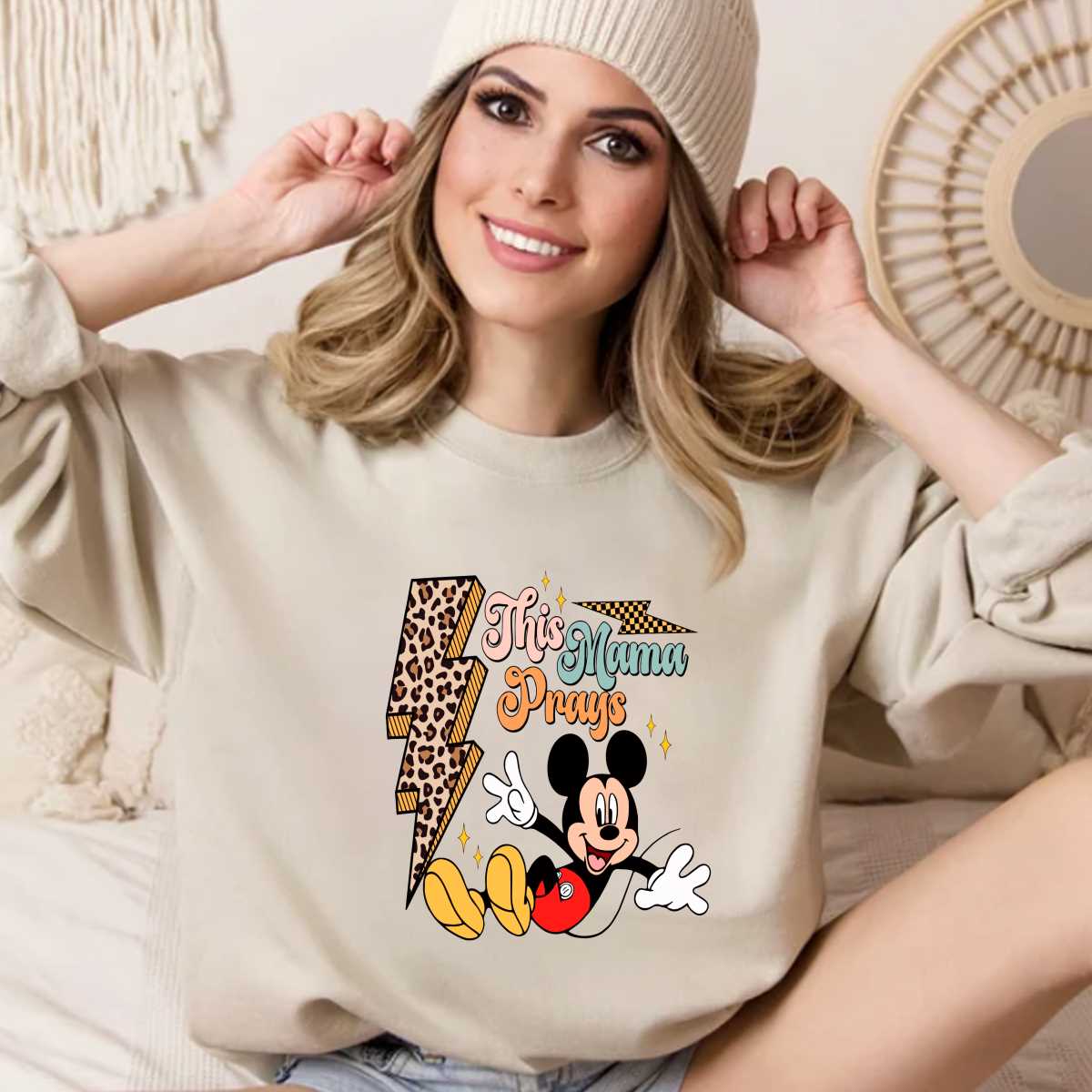 Mickey Mouse This Mama Prays SVG | Inspire Uplift