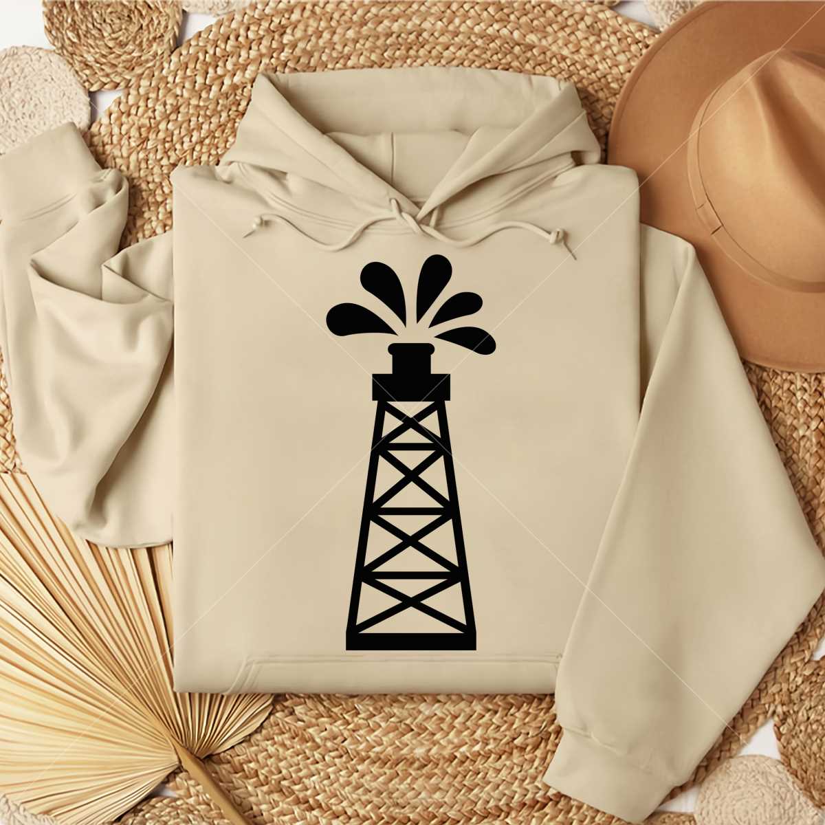 Oil Rig SVG, Oil Derrick SVG, Oil Fiel - Inspire Uplift