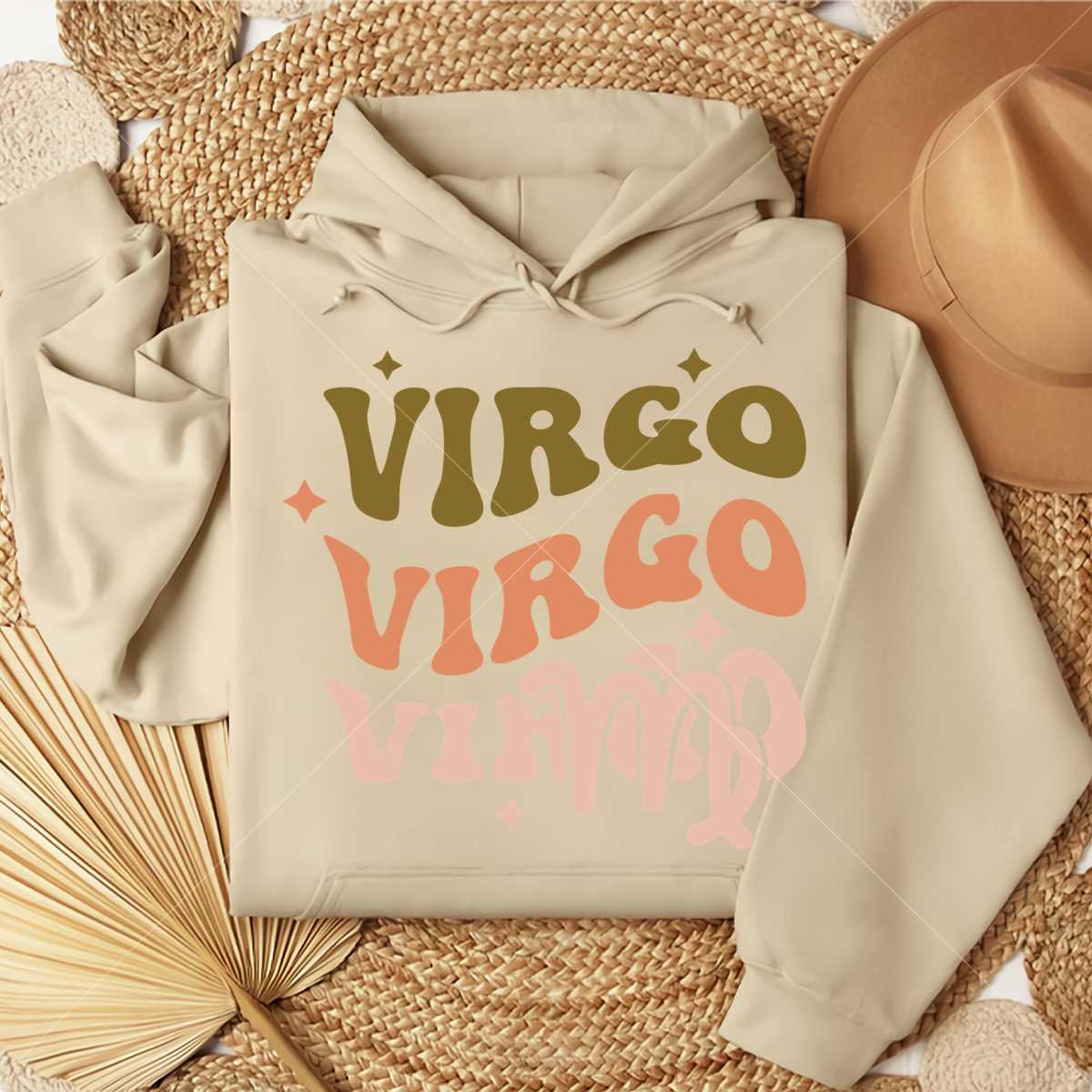 Virgo SVG, Retro Zodiac SVG, Zodiac SVG - Inspire Uplift