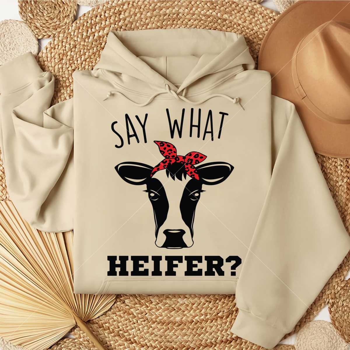 Say What Heifer SVG, Heifer PNG - Inspire Uplift