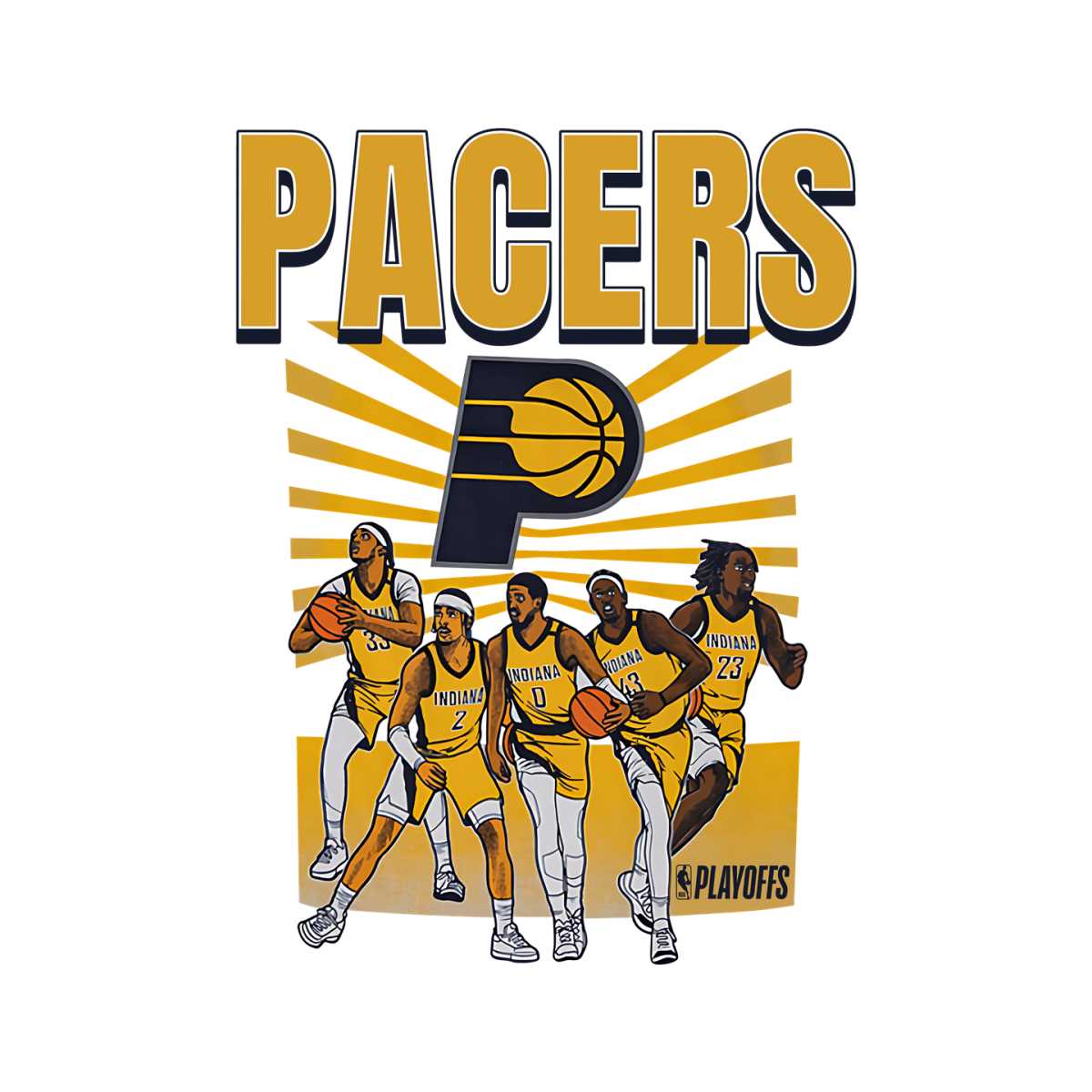 Indiana Pacers 2024 Basketball Players Png - Inspire Uplift