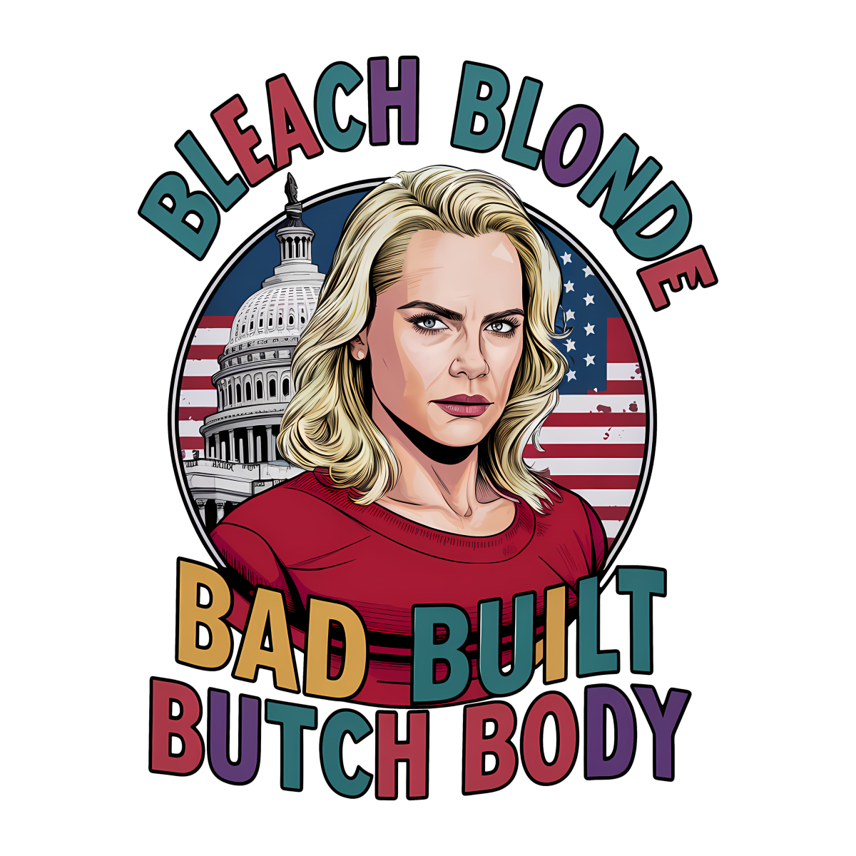 Bleach Blonde Bad Built Butch Body You a 6B PNG - Inspire Uplift