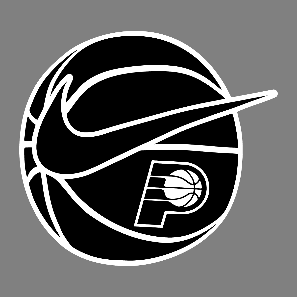 Indiana Pacers Ball Svg Digital Download | Inspire Uplift