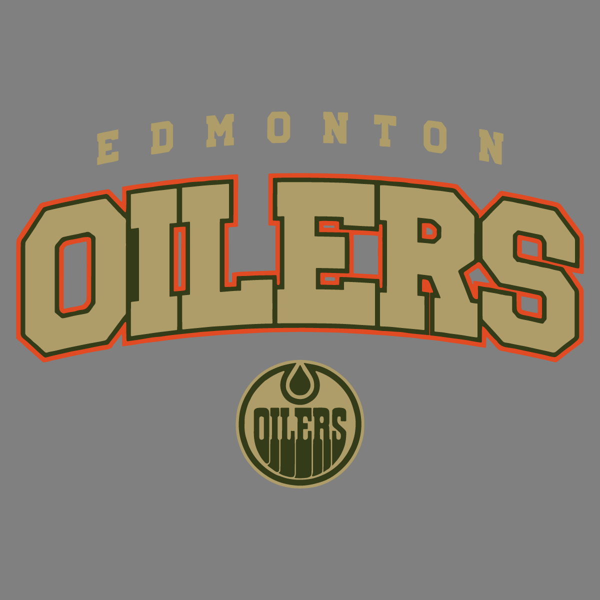 Graphic Edmonton Oilers Text Svg Digital Download - Inspire Uplift