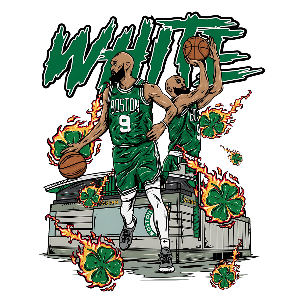 Derrick White Boston Celtics Player Png Digital Download Fil | Inspire ...