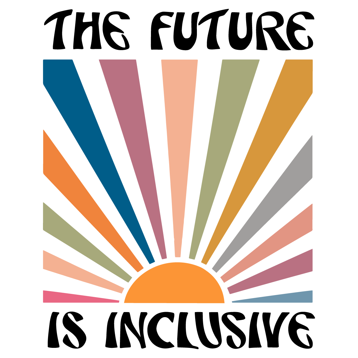 Pride Month The Future Is Inclusive Svg Digital Download Fil | Inspire ...