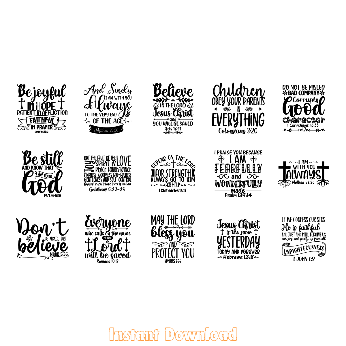 Bible Verse Svg | Inspire Uplift