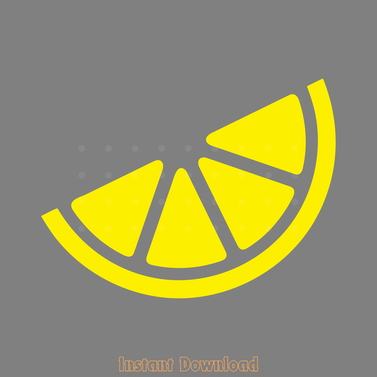 Lemon Wedge Svg | Inspire Uplift