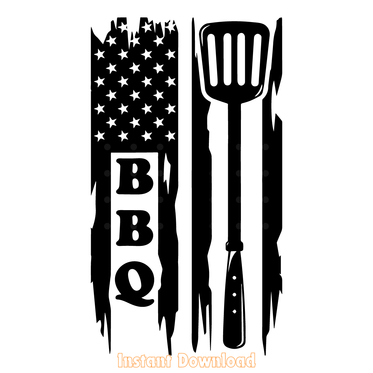 Barbecue SVG US flag bbq - barbecue svg Digital Download Fil | Inspire ...