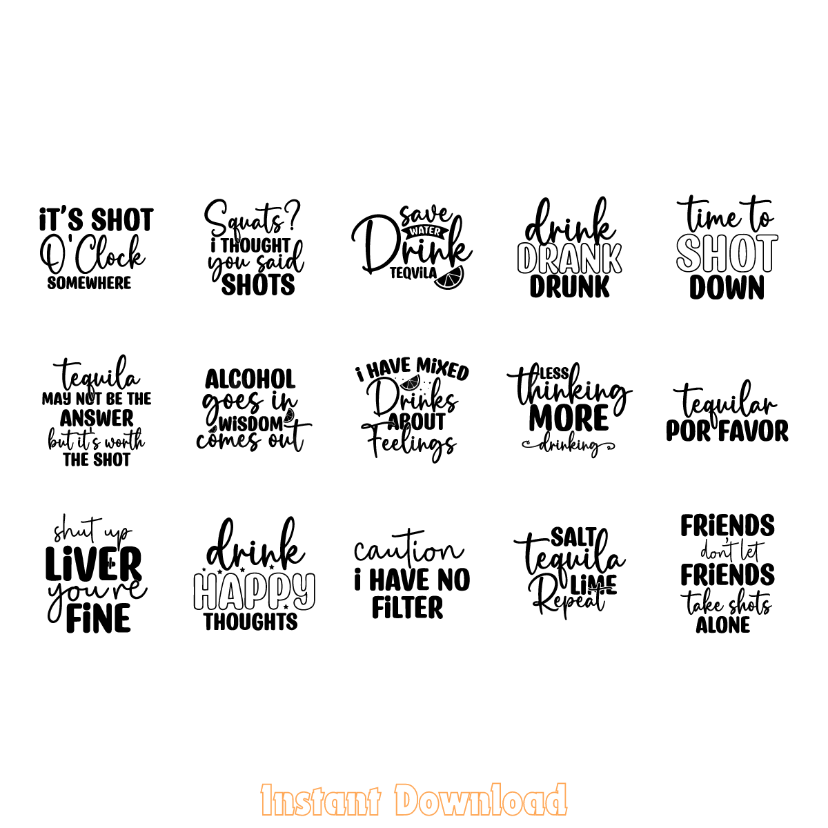 Shot Glass Svg Sayings | Inspire Uplift