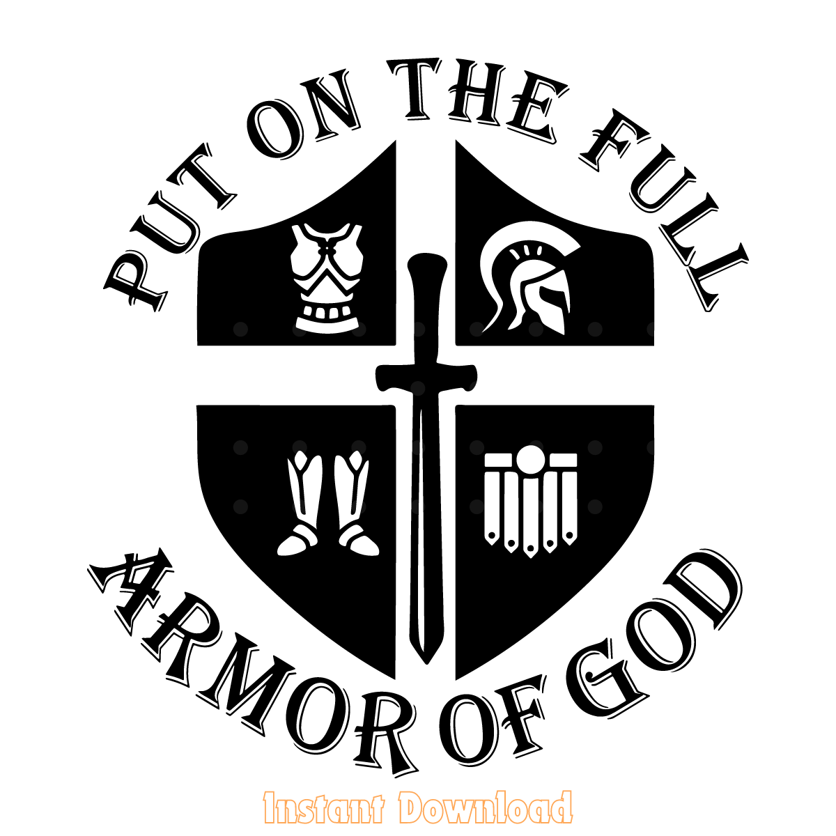 Armor Of God Svg | Inspire Uplift