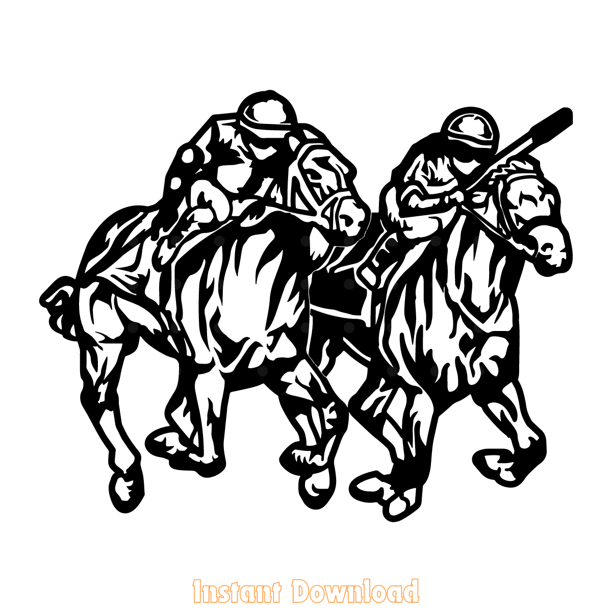 Horse Racing Svg | Inspire Uplift