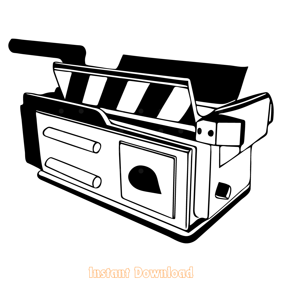 Ghost Trap SVG PNG JPG Clipart Digital Cut File Download for | Inspire ...