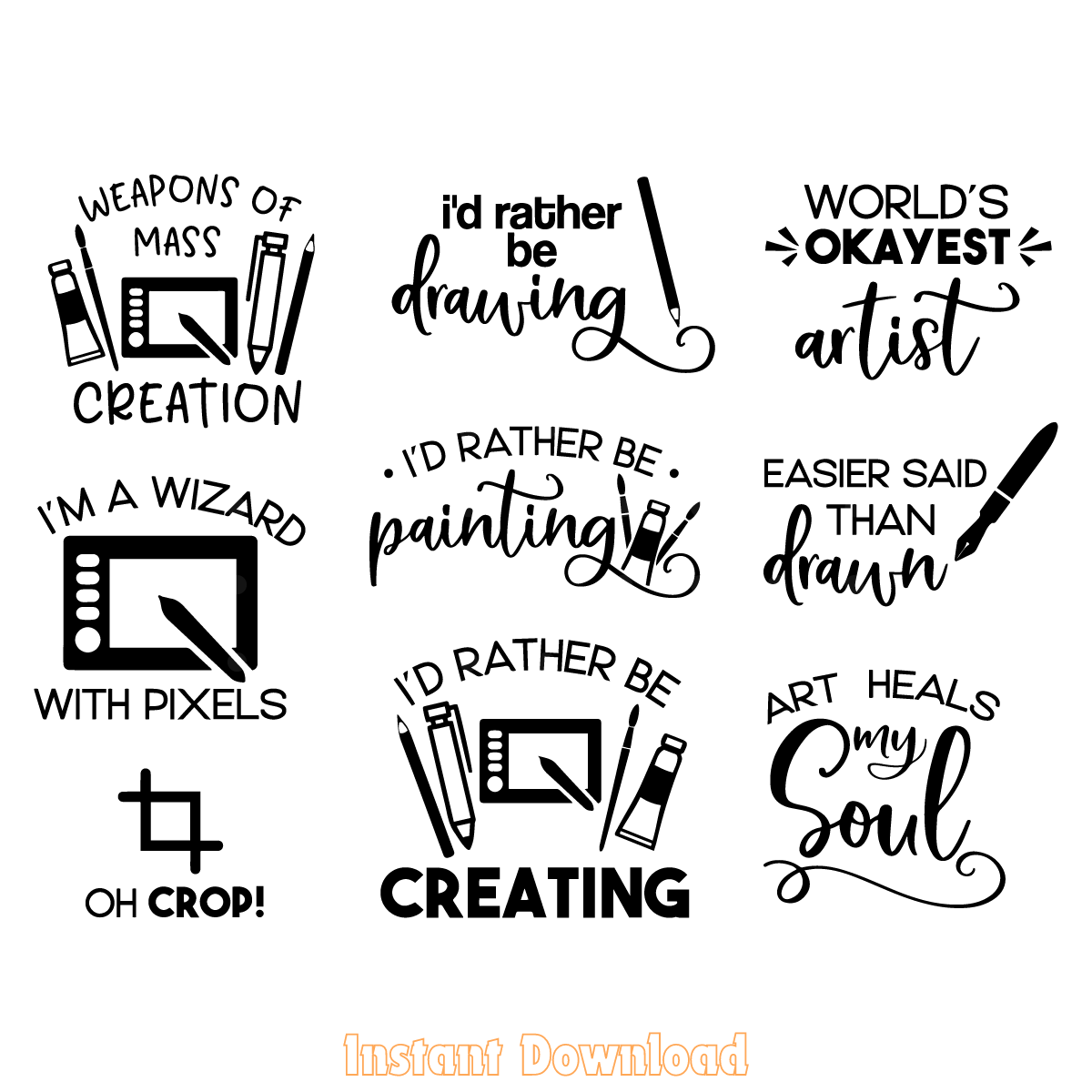 Artist Svg | Inspire Uplift