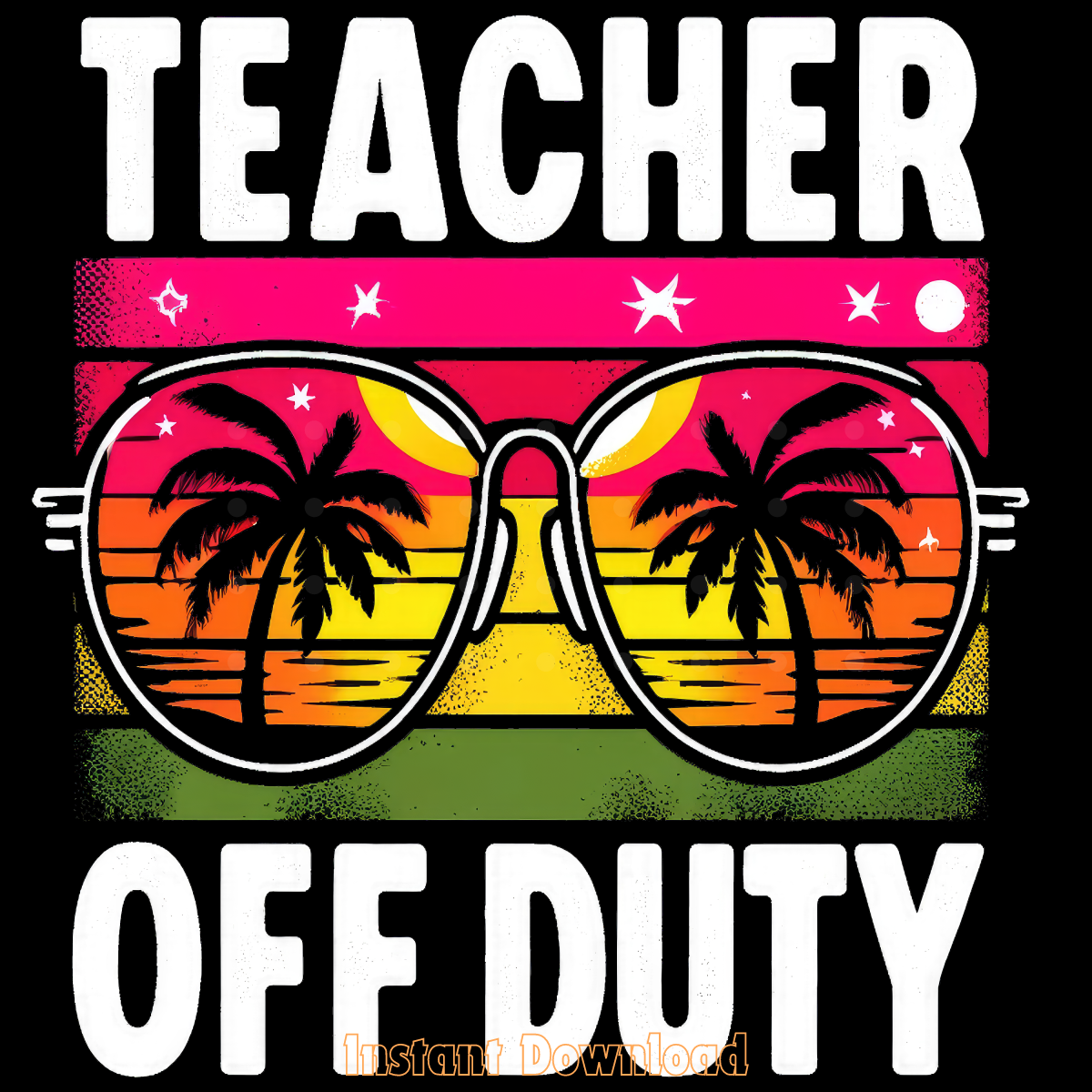 Teacher Off Duty Svg | Inspire Uplift