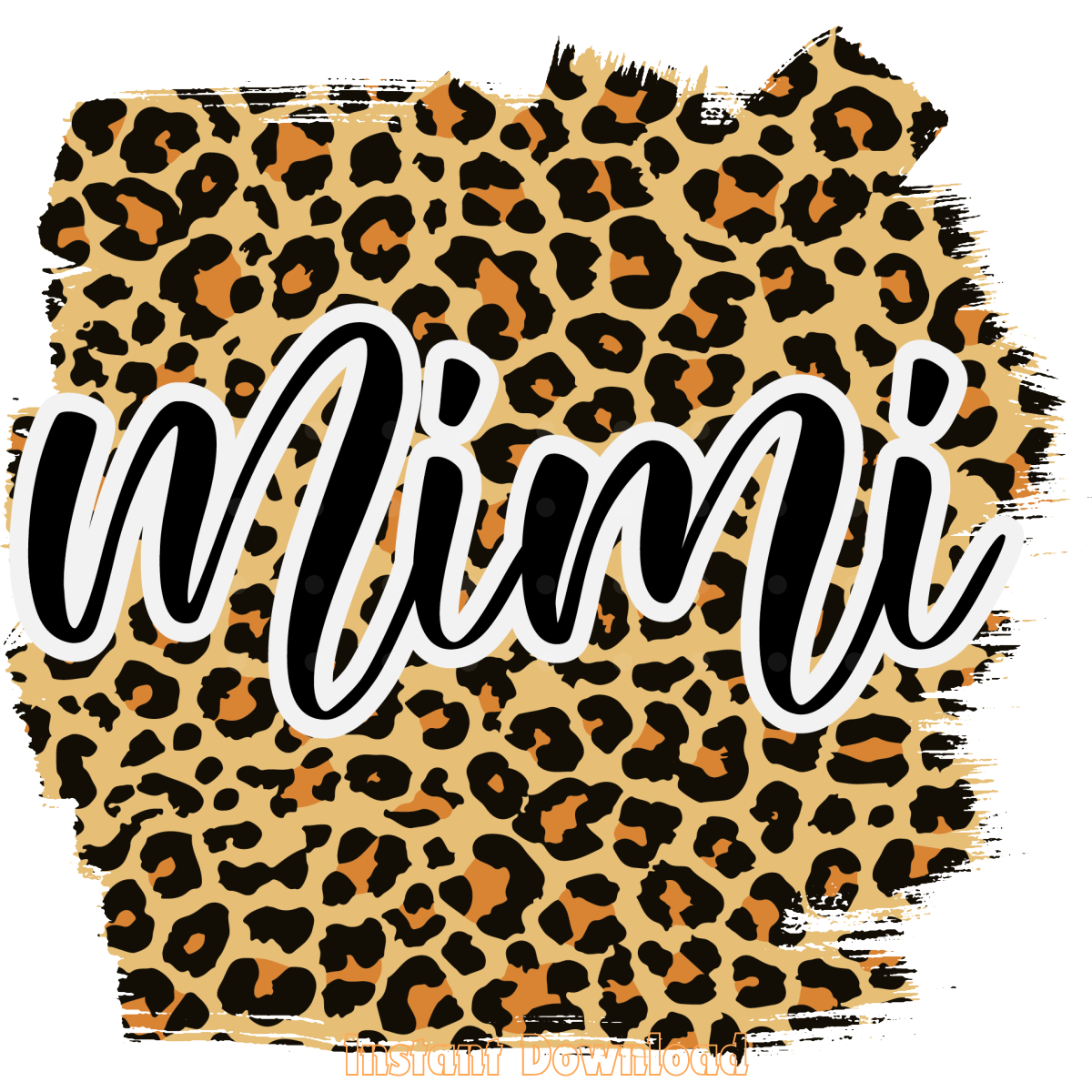 Leopard Mimi Digital Download Files | Inspire Uplift