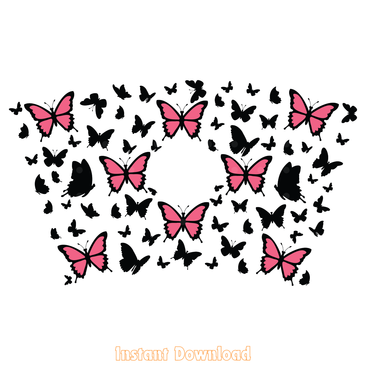 Butterfly Full Wrap Venti Cold Cup 24 Oz | Inspire Uplift