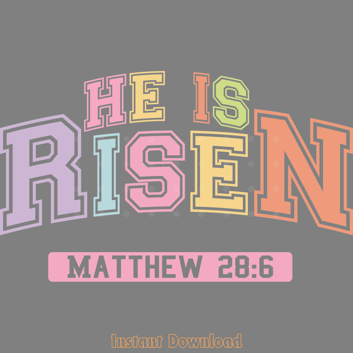 He Is Risen Svg | Inspire Uplift
