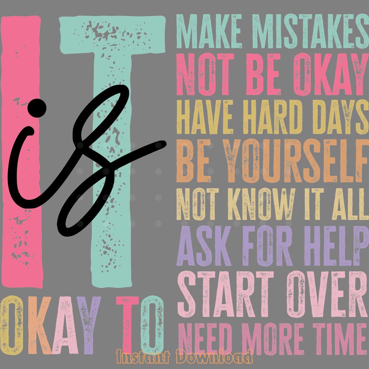 Make Mistakes Svg | Inspire Uplift