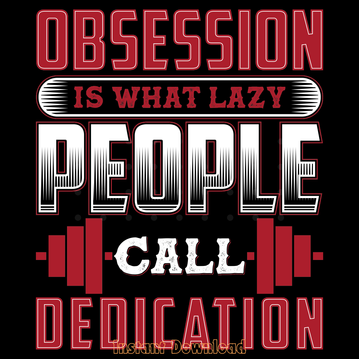 GYM People Dedication Tshirt Design DXF Digital Download Fil | Inspire ...