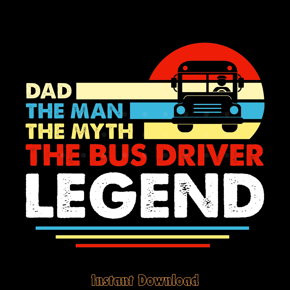 Bus Driver Svg | Inspire Uplift