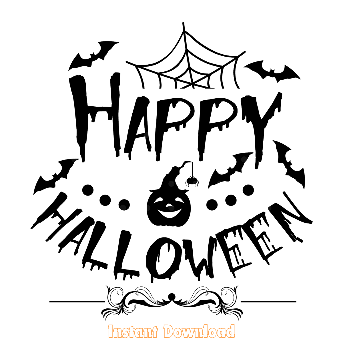 Free Happy Halloween Svg Printable Files | Inspire Uplift