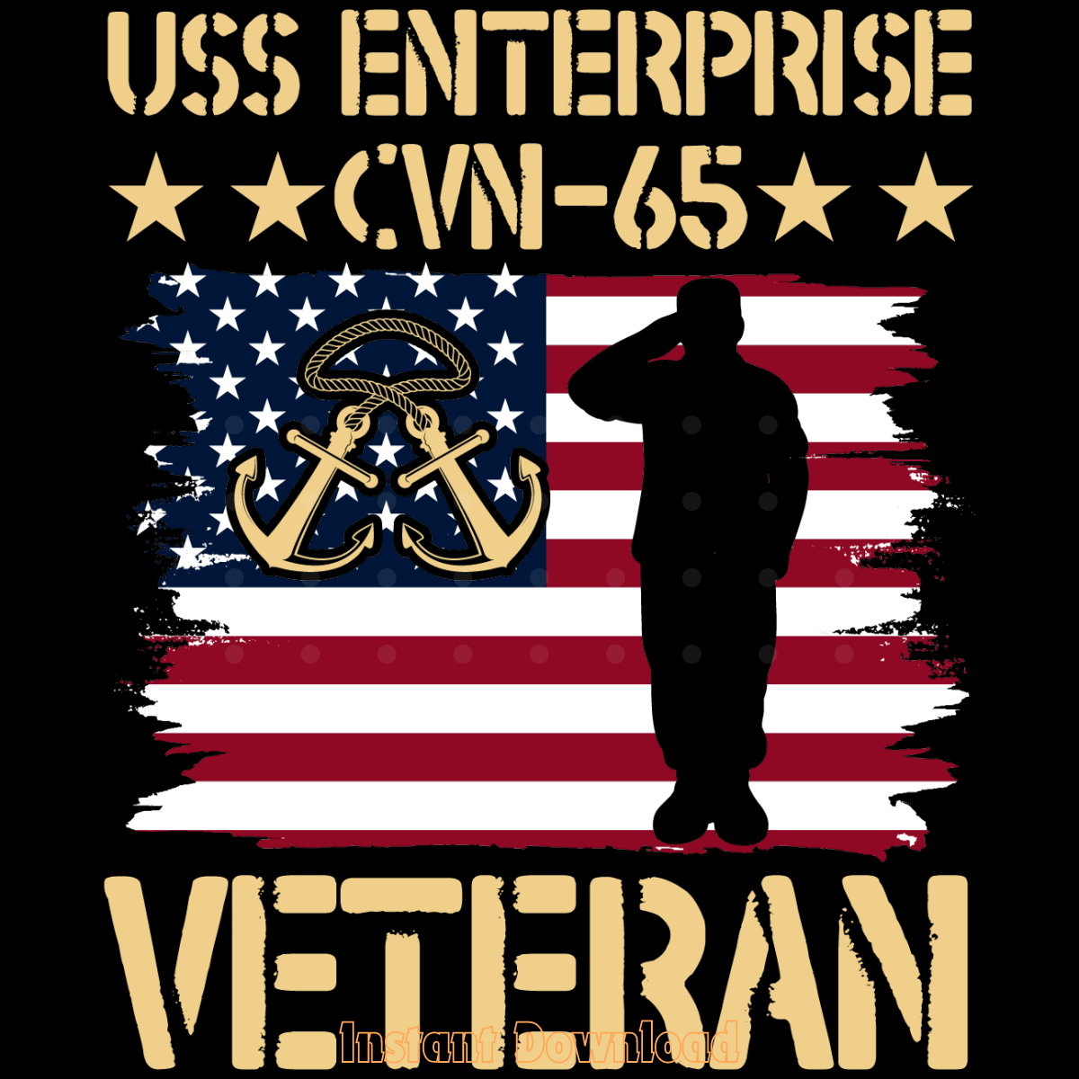 USS Enterprise CVN-65 Aircraft Veteran Digital Download File | Inspire ...