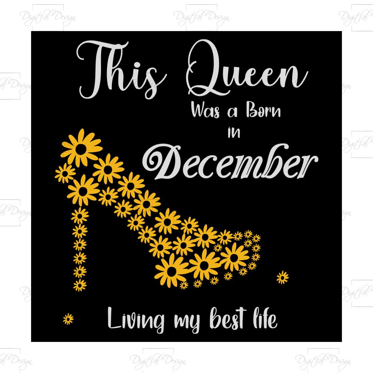 This Queen Was Born In December Living My Best Life, Birthda | Inspire ...