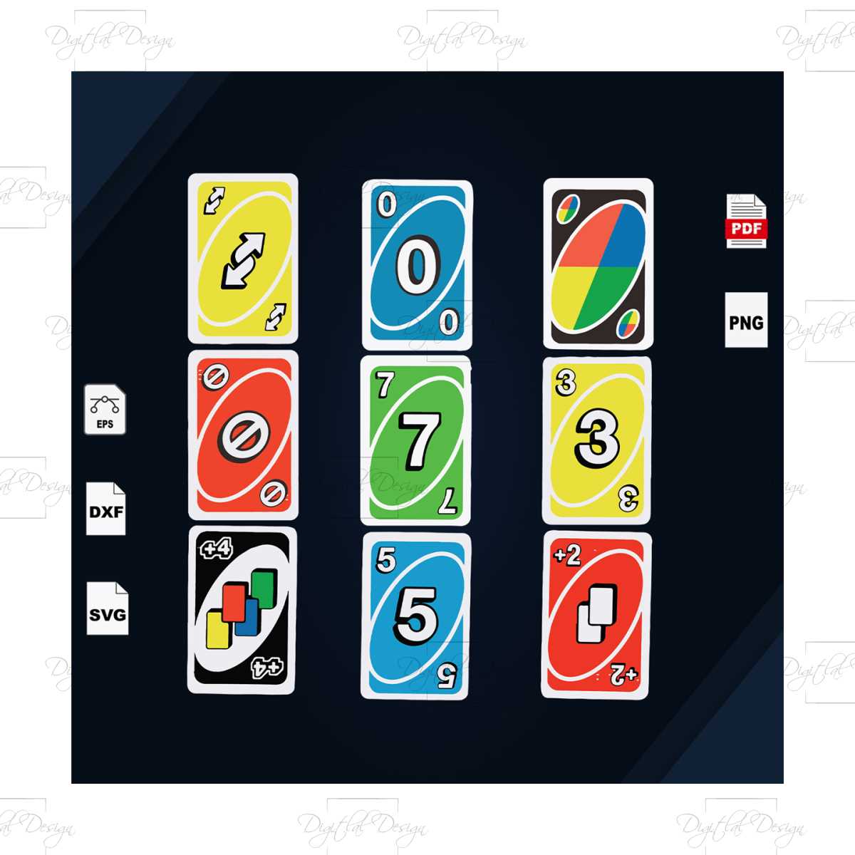 Uno Card, Uno Card Bundle Svg, Uno Svg Birthday, Uno Drunk L - Inspire ...