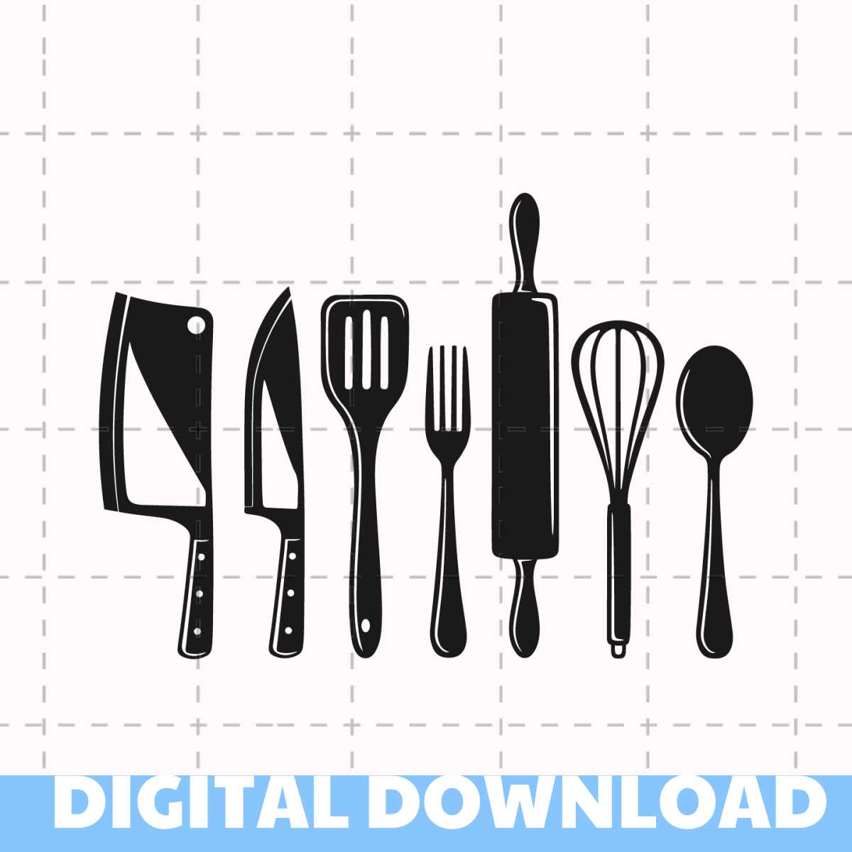 Kitchen Tools SVG, Kitchen Utensils Svg, Kitchen Set Svg, Co | Inspire ...