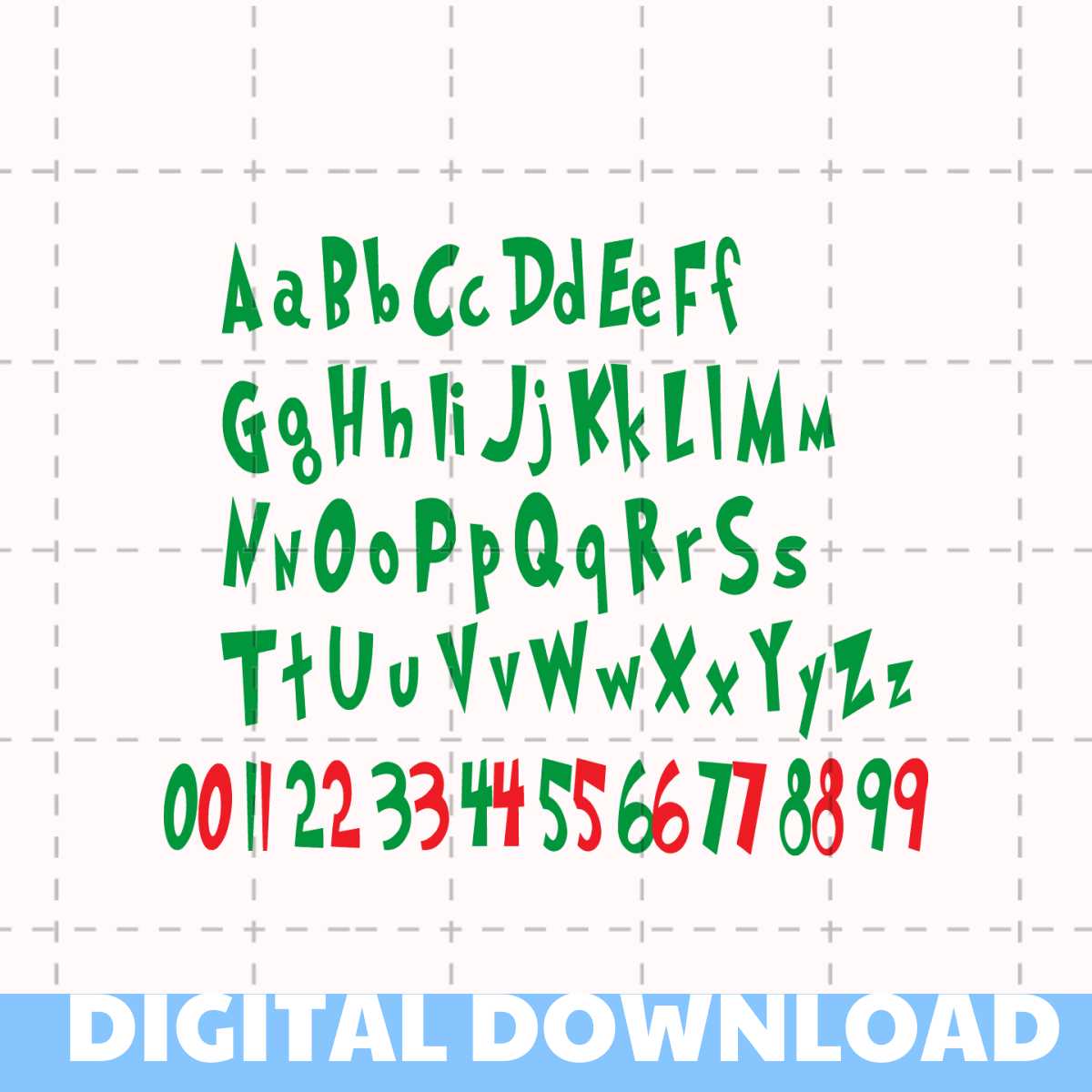 Grinch Font SVG,Grinch OTFGrinch Clipart,Grinch Alphabet,Gri | Inspire ...