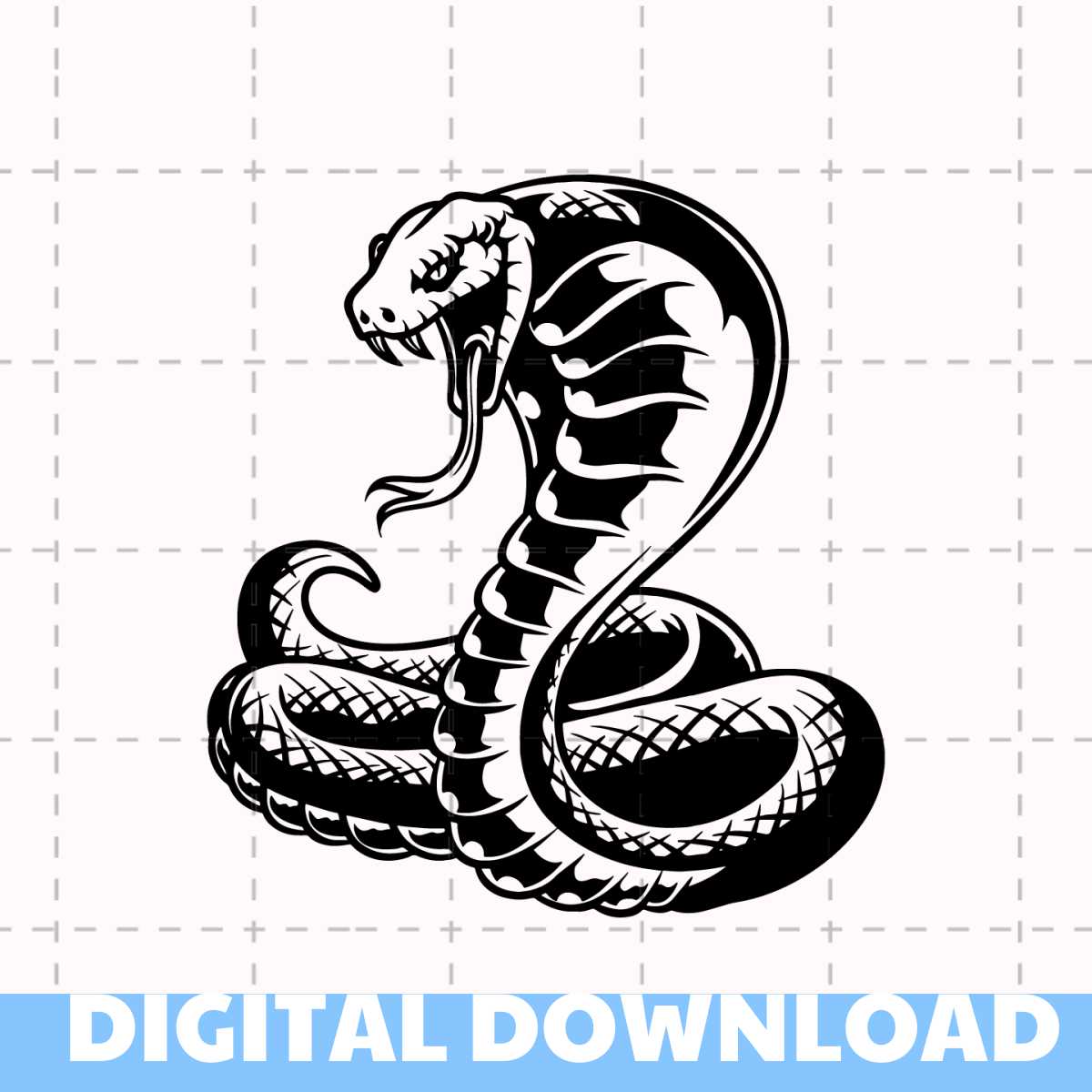 Cobra Snake Svg File | Snake Head Svg | Snake Svg | Snake Sh | Inspire ...