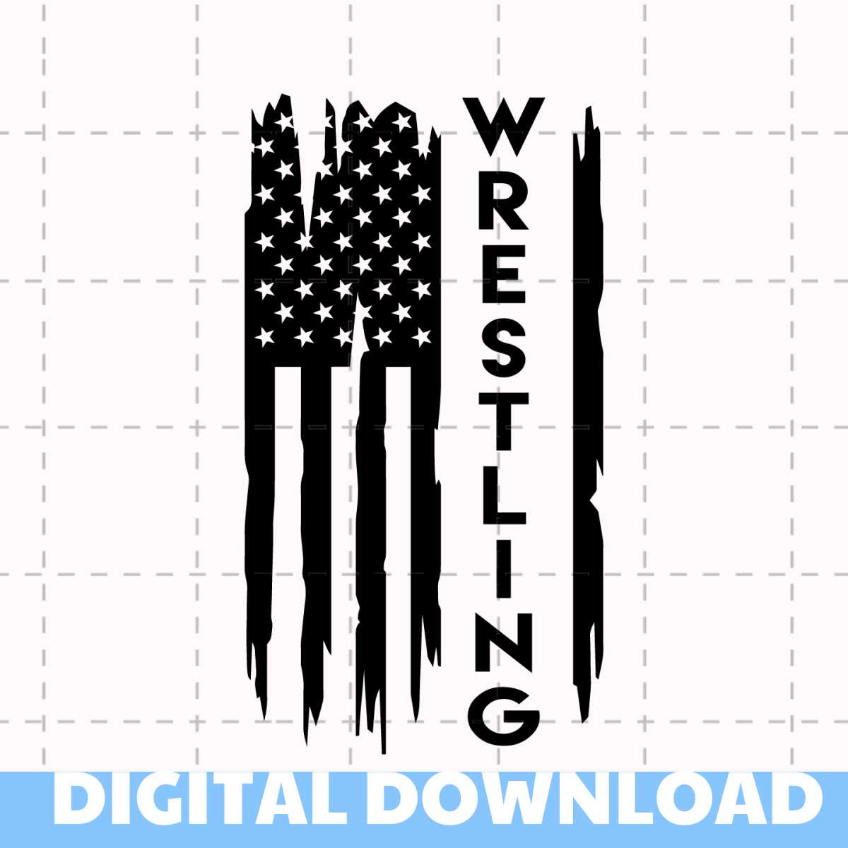 Wrestling SVG file Us flag wrestling svg, wrestler svg, pat | Inspire ...