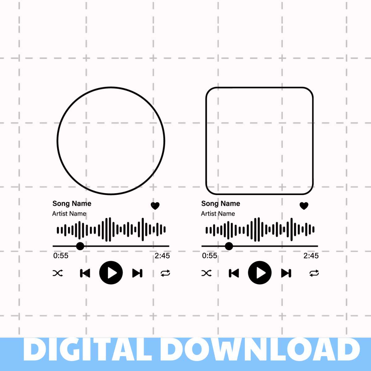 Music Player Svg, Spotify Png, Audio Control Play Buttons Dx | Inspire ...