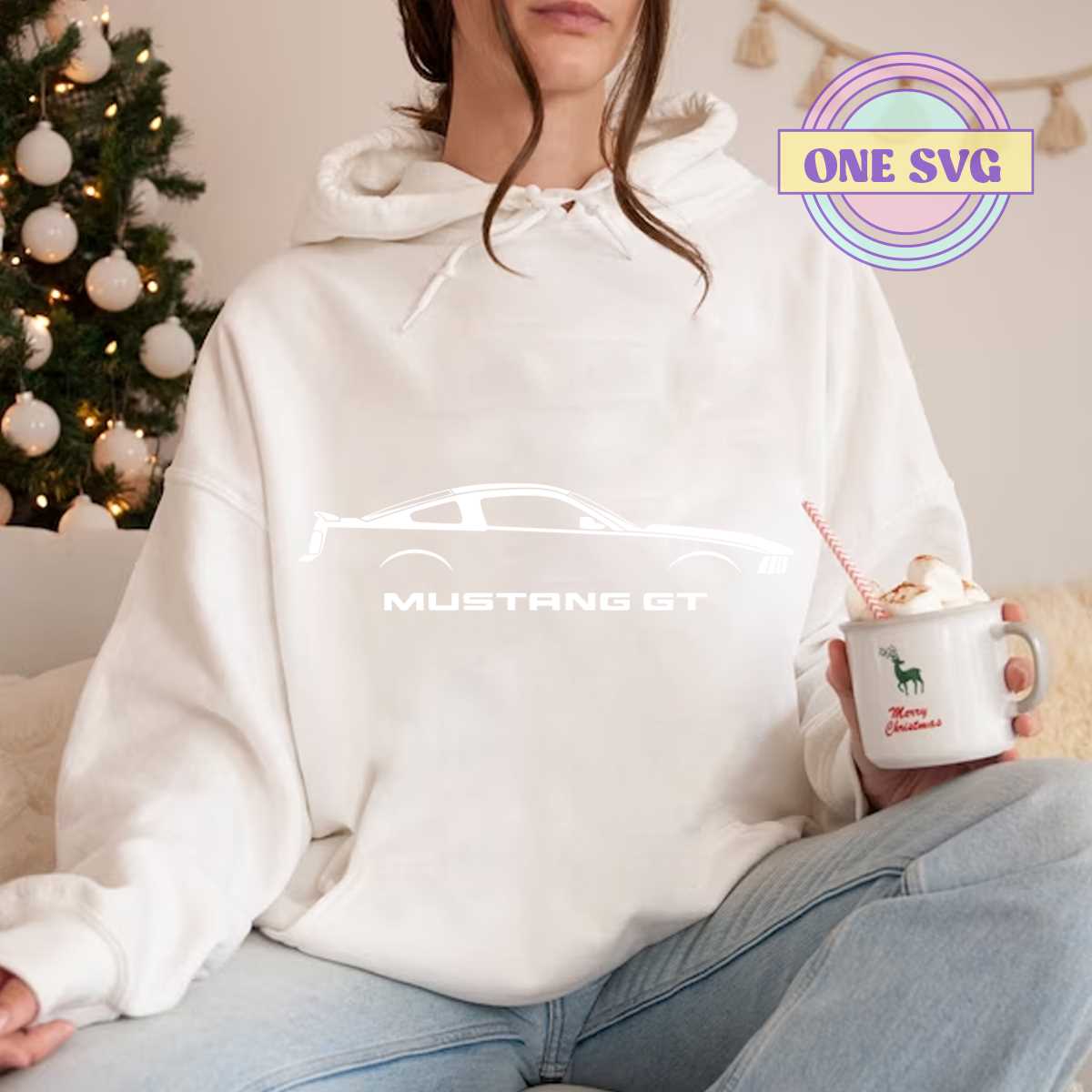 Ford Mustang GT svg svg cutting file eps dxf pdf png silhou - Inspire ...