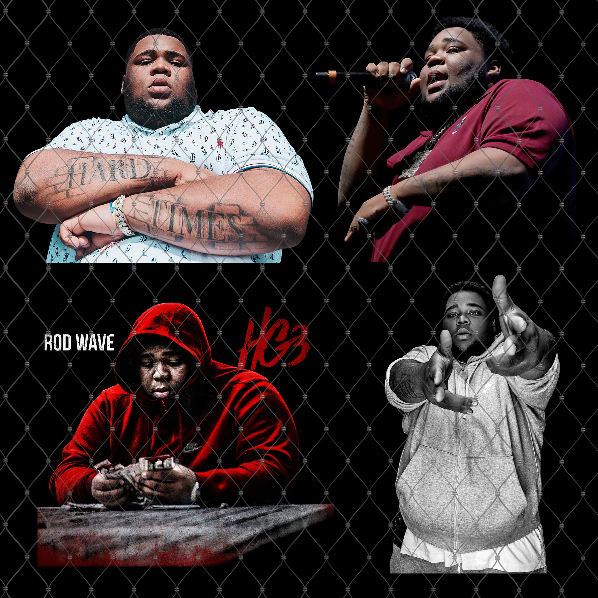 Combo 8 File Rod Wave Png, Rapper Music, Rapper Rod Wave Tou | Inspire ...