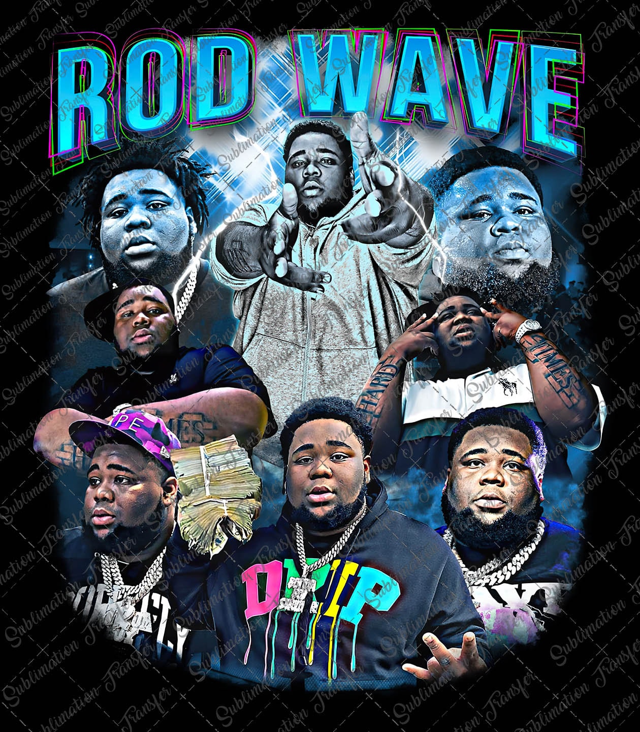 ROD WAVE Graphic Png File, Rap Music, Rapper Rod Wave Tour D | Inspire ...