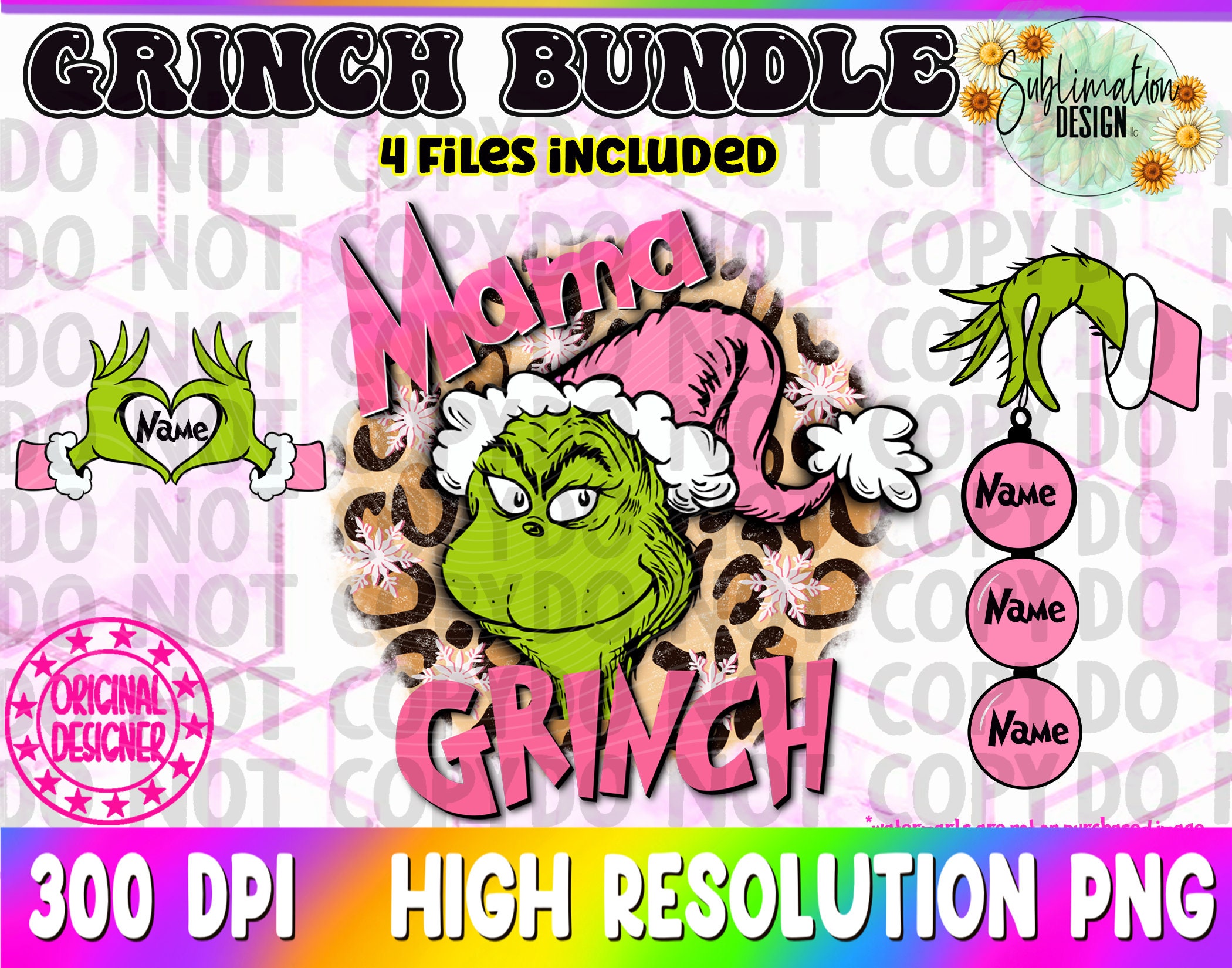 Mama Grinch png Mama Grinch Grinch Bundle The Grinch Png Gri - Inspire ...
