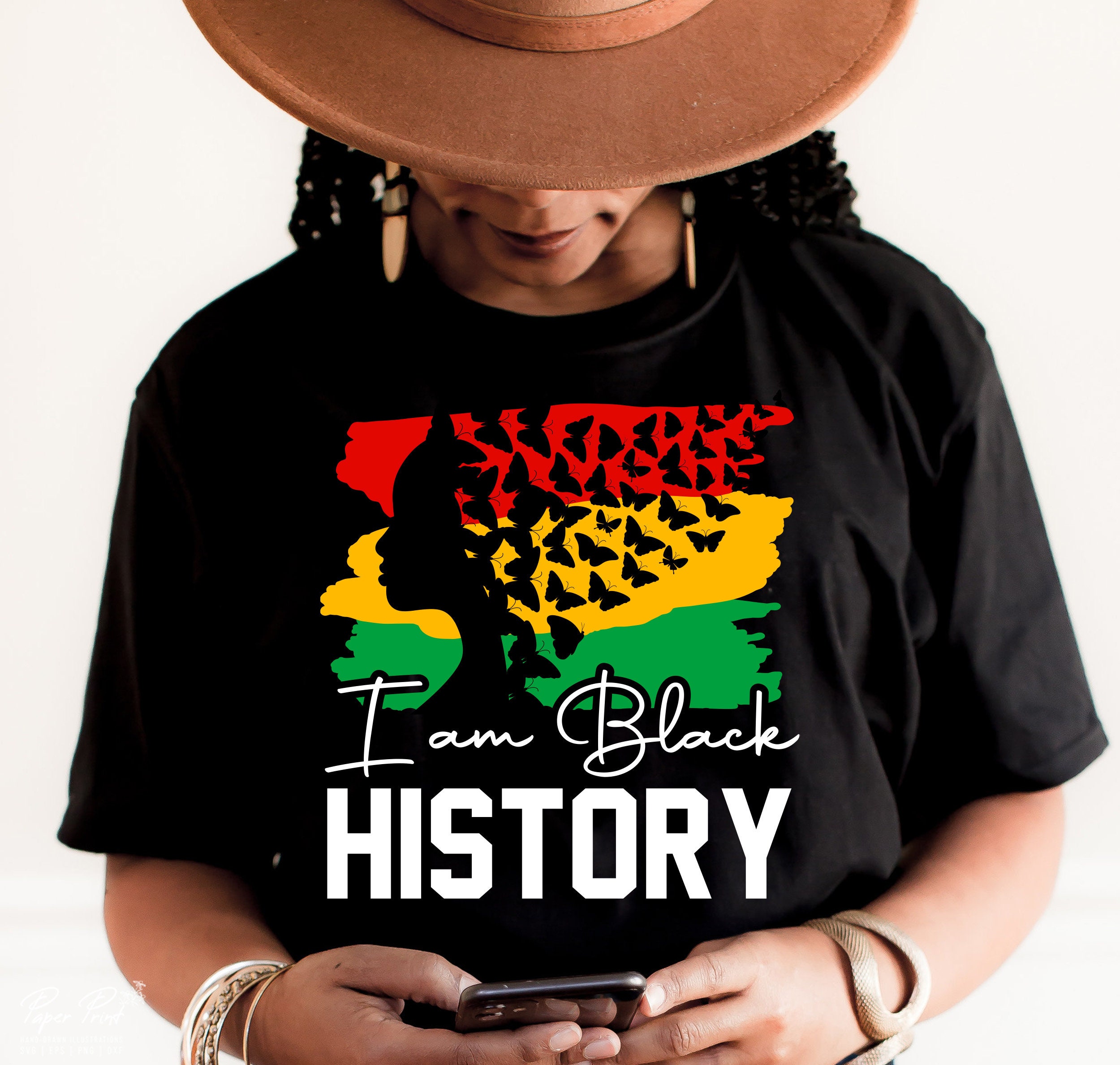 I am Black History Svg, Black history month Svg, African Ame - Inspire ...