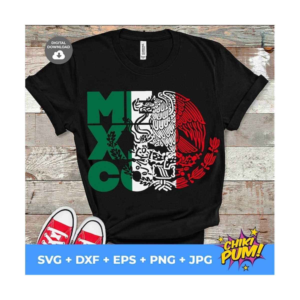 Mexico SVG, Mexico Coat of Arms SVG, Eagle svg, Mexico Flag | Inspire ...