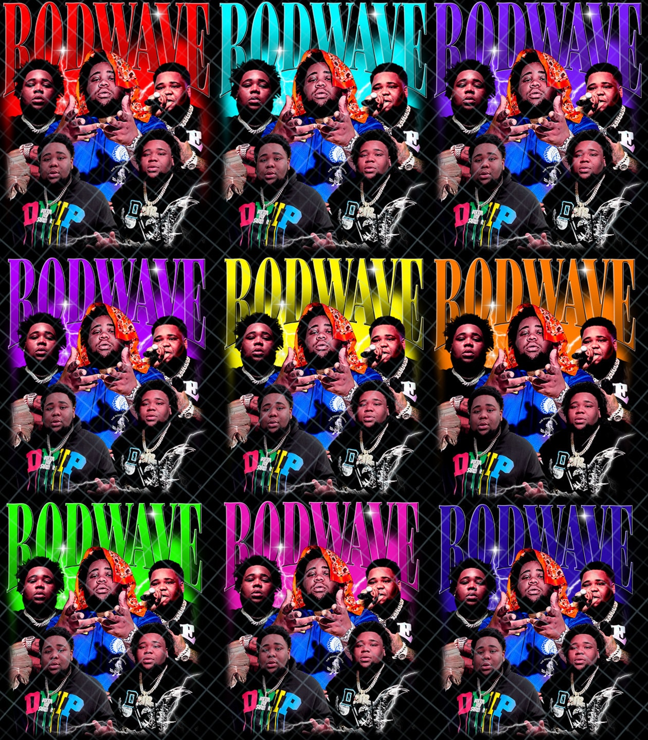 Combo 9 File Rod Wave Png File, Graphic Rapper Music, Rapper - Inspire ...