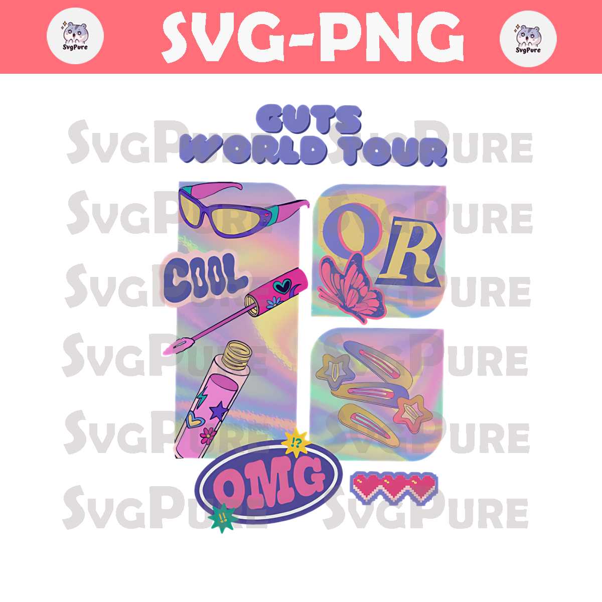 Olivia Rodrigo Guts World Tour PNG | Inspire Uplift
