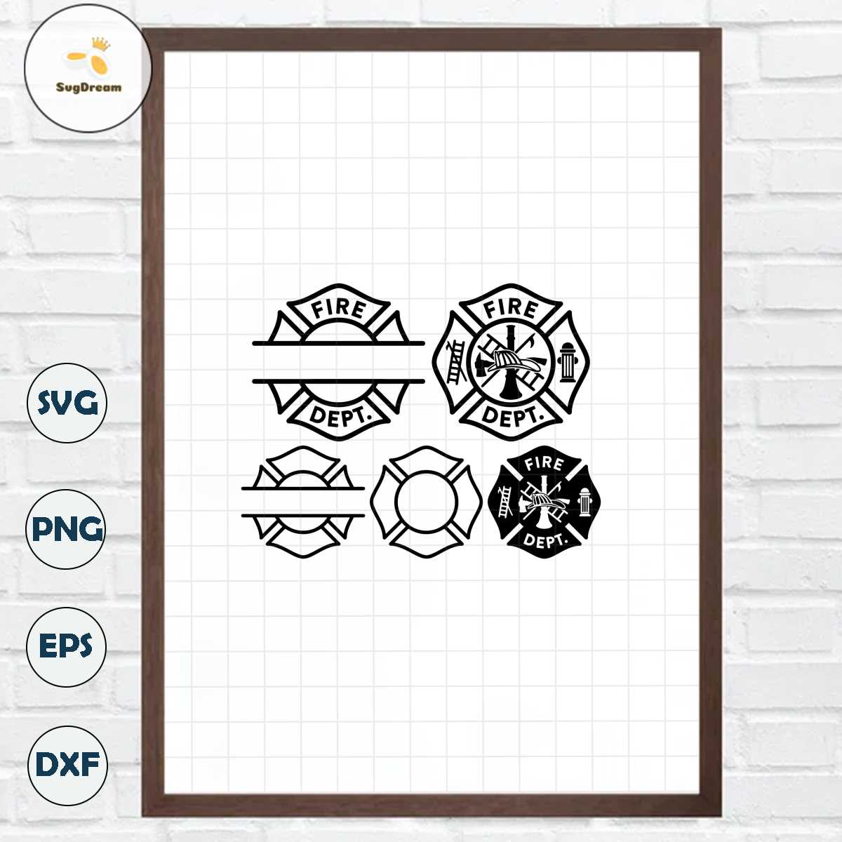 Fire Department SVG, Firefighter Svg, Fireman Svg, Fire Resc | Inspire ...