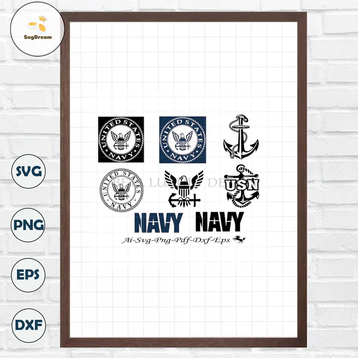 United States Navy Seal Logo,Navy Svg Bundle, United States | Inspire ...