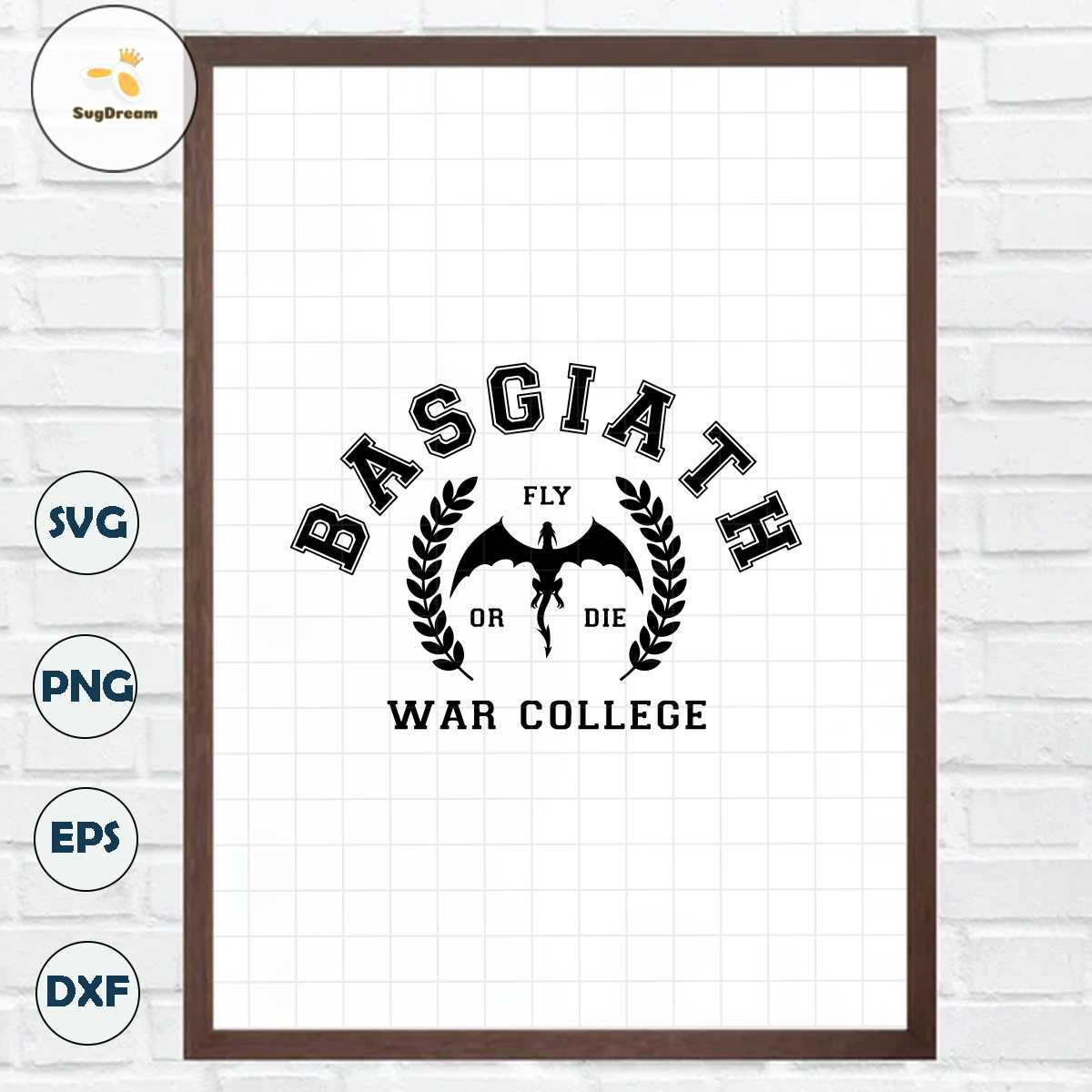 Fourth Wing Inspired SVG | Basgiath War College PNG | Dragon | Inspire ...