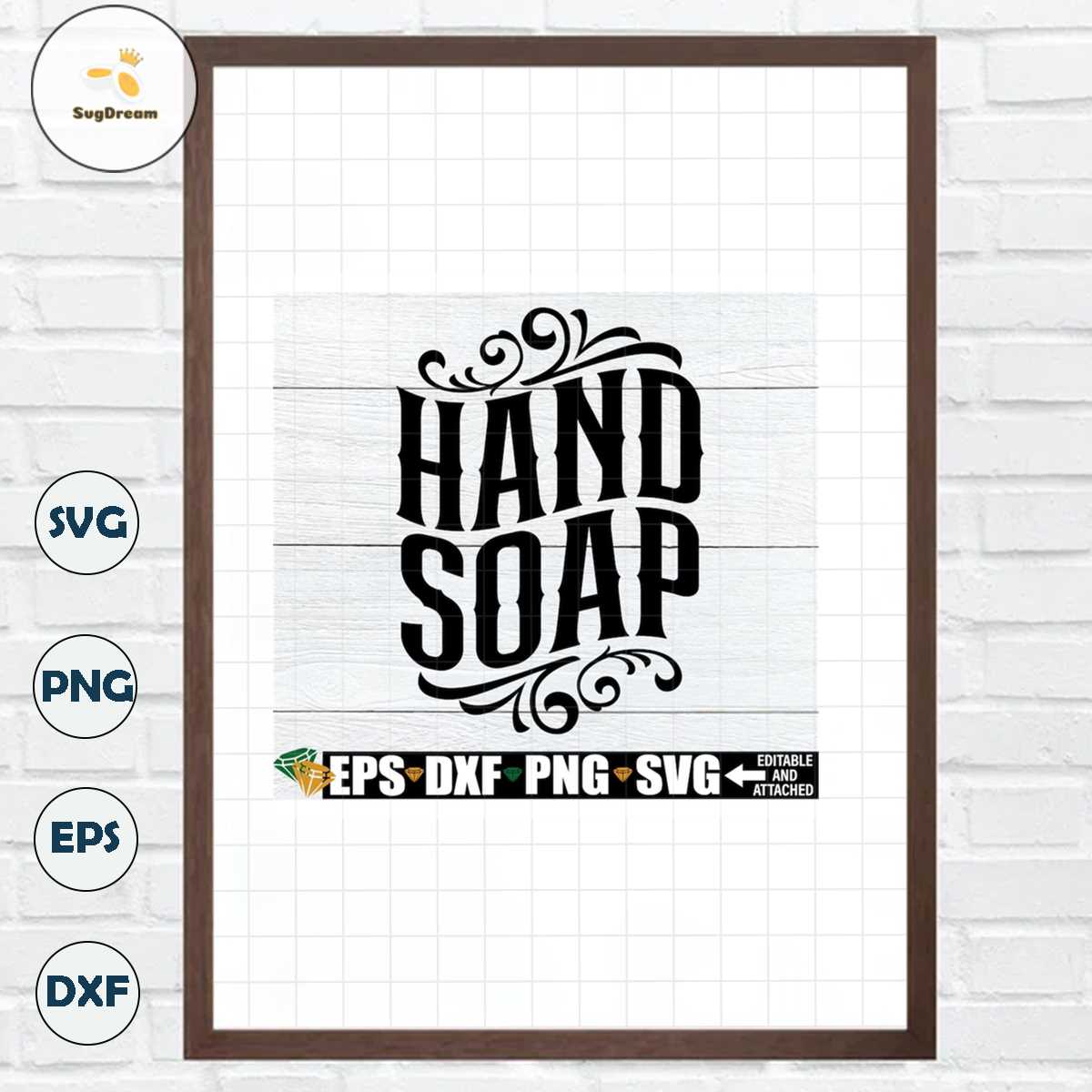 Hand Soap Label svg png, Label For Hand Soap Dispenser svg p | Inspire ...
