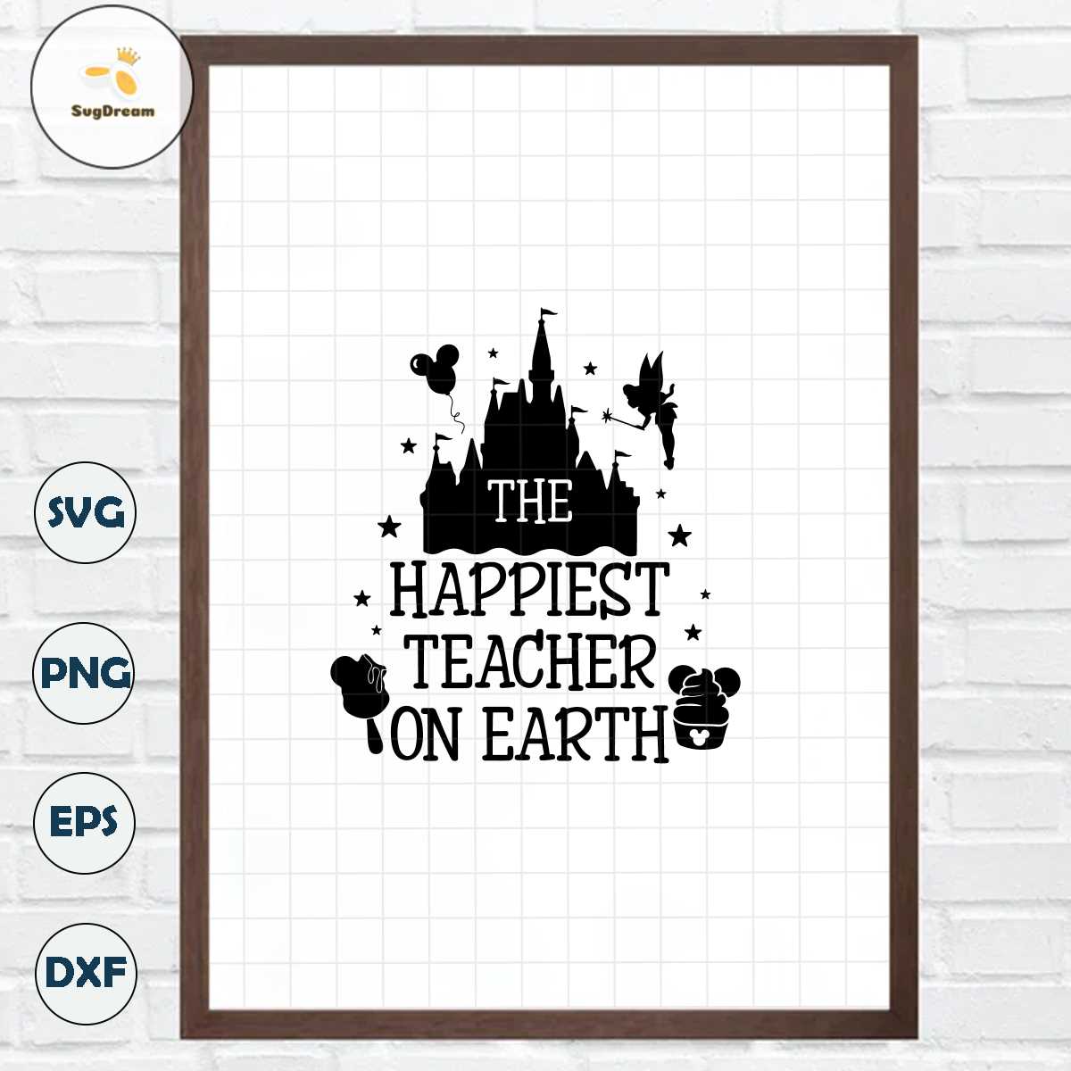 The Happiest Teacher On Earth Svg, Teacher Shirt Svg, Magica | Inspire ...