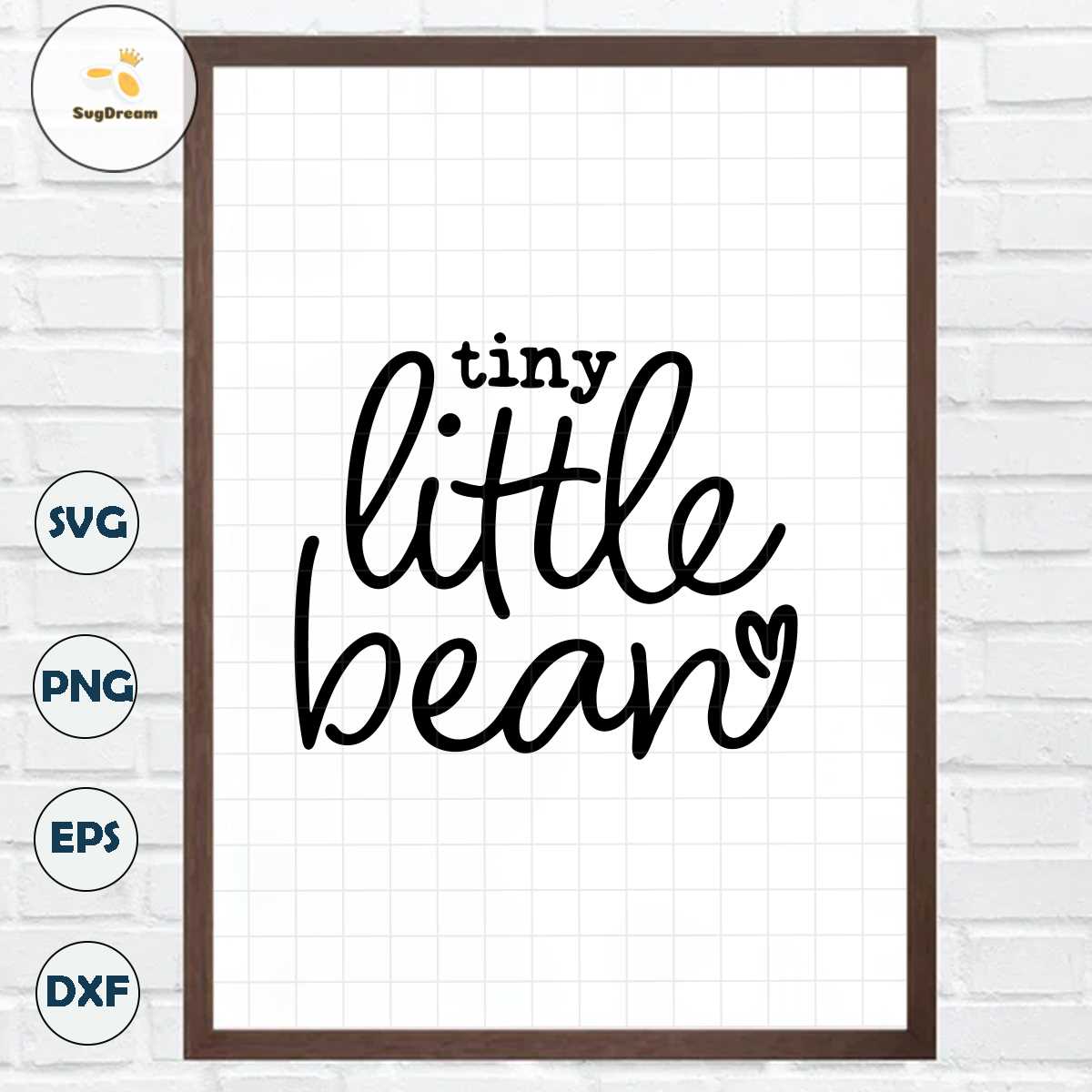 Tiny Little Bean, Svg Png Dxf Eps, Baby Onesies Svg, Bodysui | Inspire ...