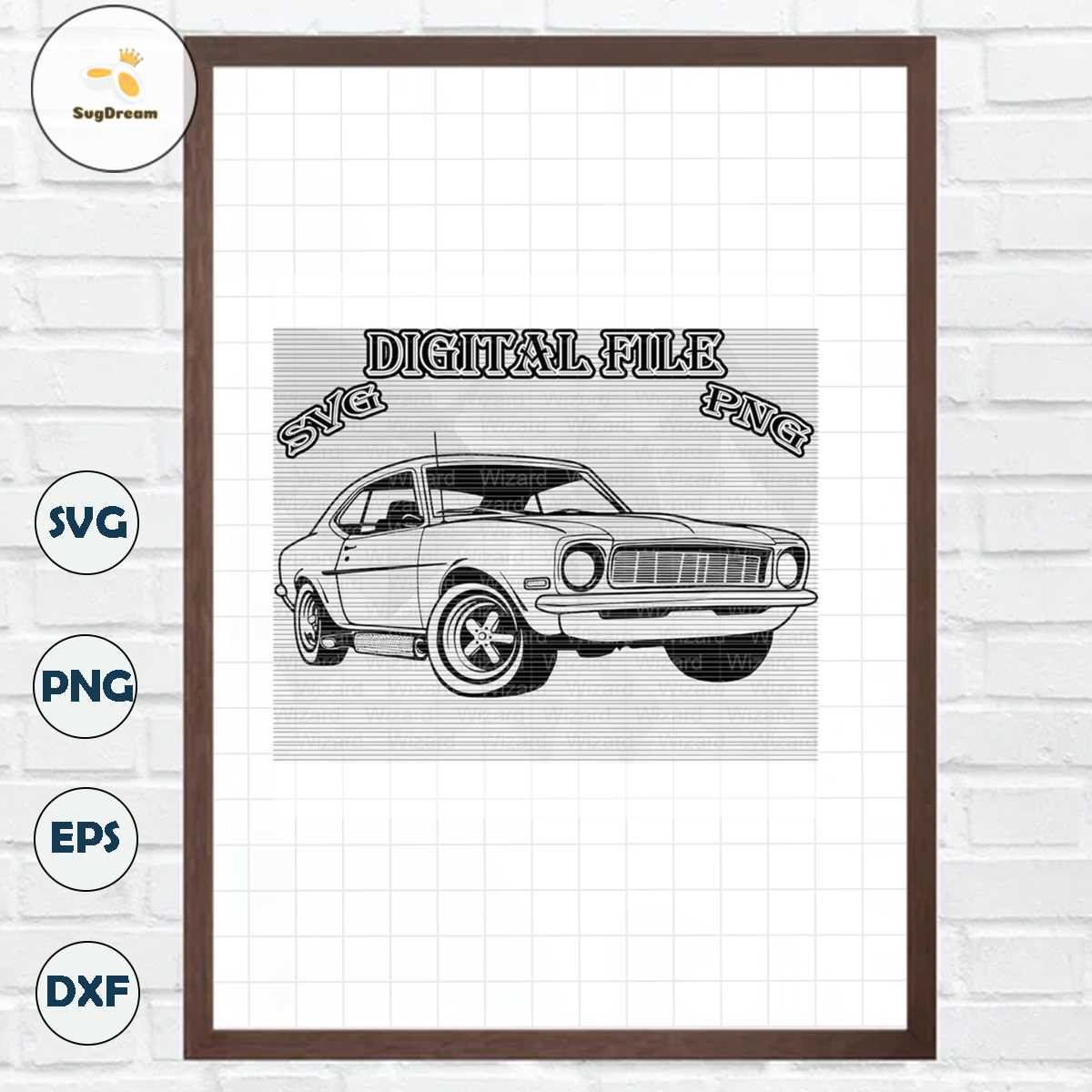 1970 Ford Maverick Grabber SVG, American Muscle, PNG, Vector - Inspire ...